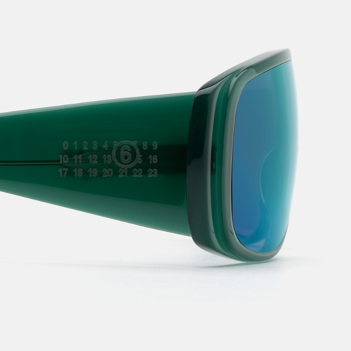 MM6 Maison Margiela MASCHERA - GREEN – Lo Studio Ottica Optometria di ...